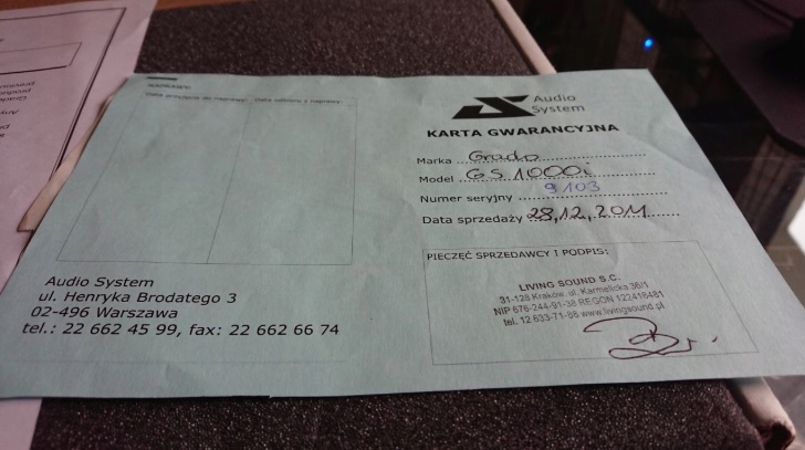 Купить Легендарный: Grado GS1000i, идеальное состояние.: отзывы, фото и ...