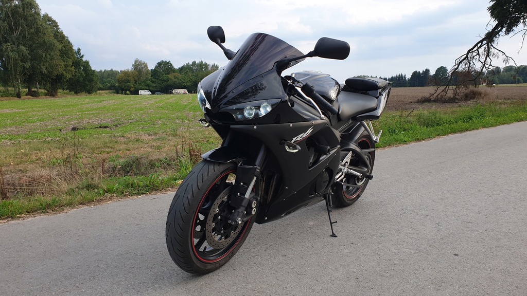 yamaha r6 2005 rok upside down raven black 32tys - 8410777650 ...