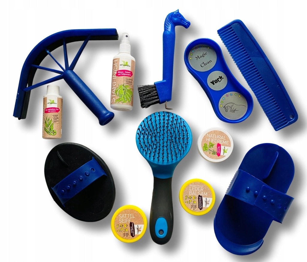 SZCZOTKI DLA KONIA KOSMETYKI PREZENT NA ŚWIĘTA - 12776036069 ...