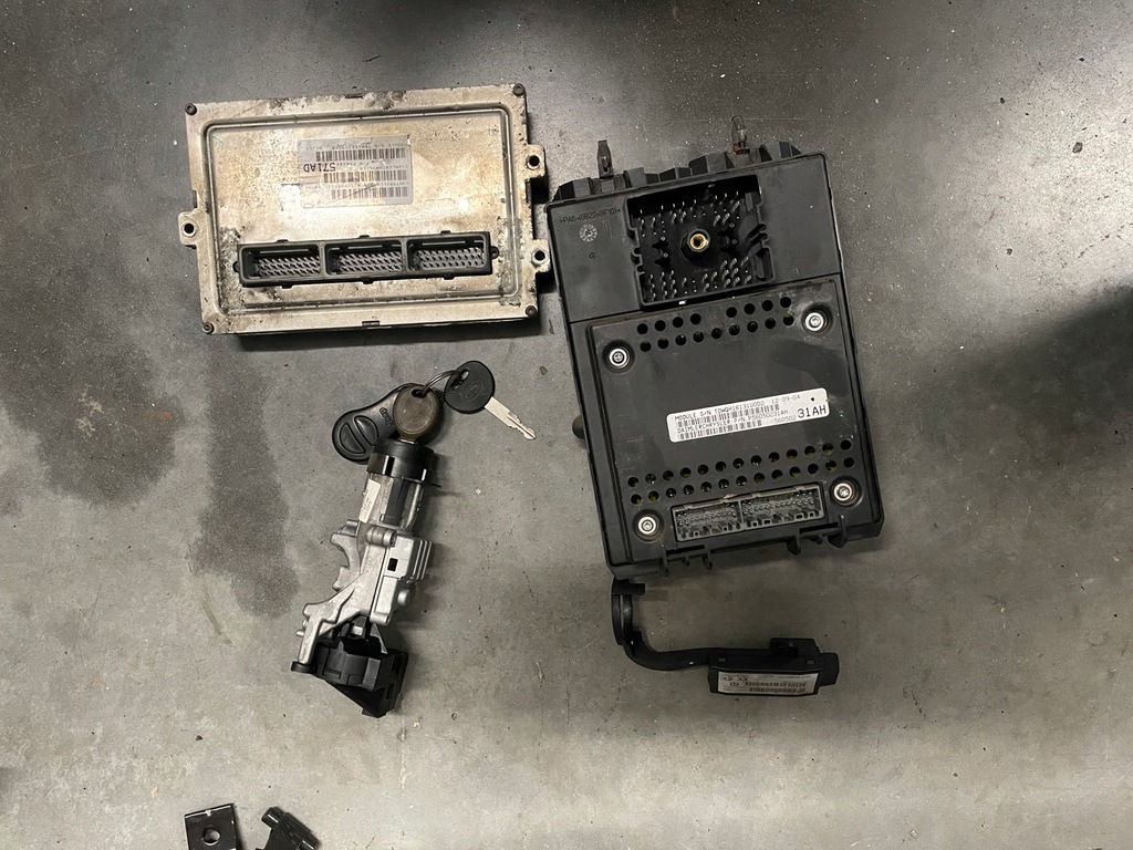 ZESTAW STARTOWY KOMPUTER SILNIKA JEEP GRAND CHEROKEE WJ/WG 4.7 HO - 13781474549 - oficjalne ...