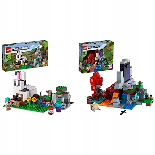 LEGO 21181 Minecraft The Rabbit Ranch House Farm S - 12929942728 ...