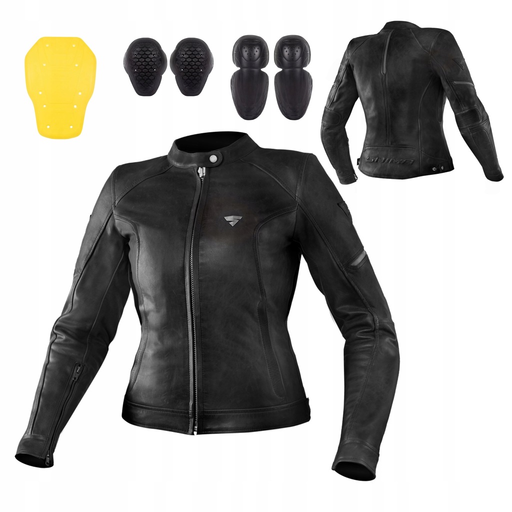 SHIMA MONACO Kurtka motocyklowa skórzana GRATISY - 10515681197 ...