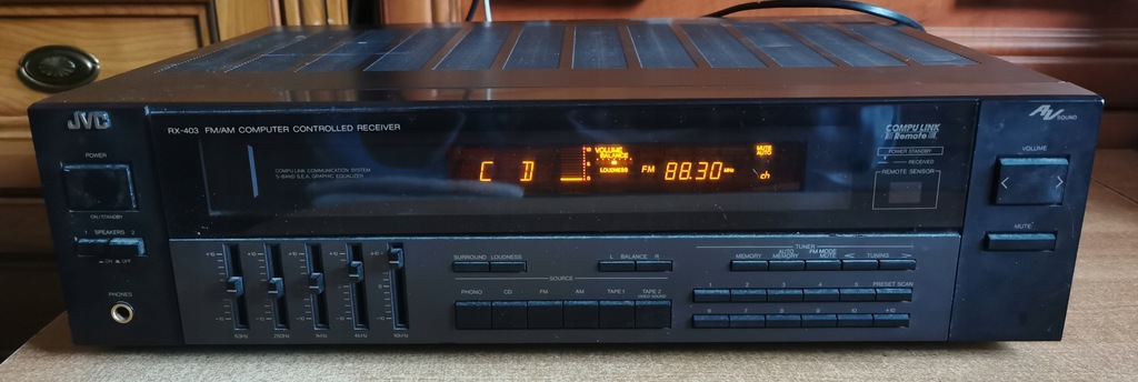 Amplituner stereo JVC RX-403 #Equalizer# - 13175618295 - oficjalne ...