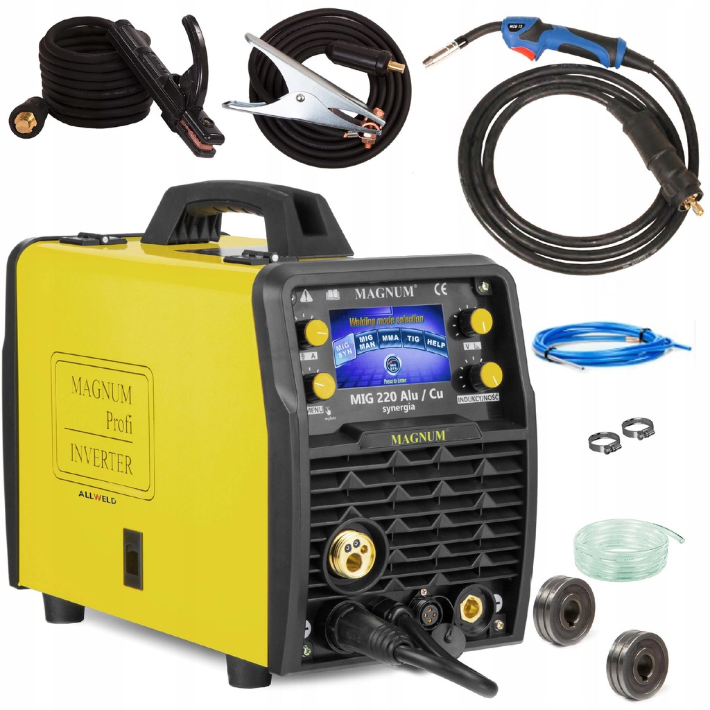 Spawarka MIGOMAT MAGNUM MIG MAG ALU CU SYNERGIA - 9931932585 - oficjalne archiwum Allegro