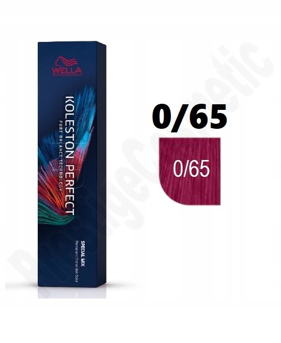 WELLA FARBA KOLESTON PERFECT ME+ 0/65 60ML - 12733239108 - oficjalne ...