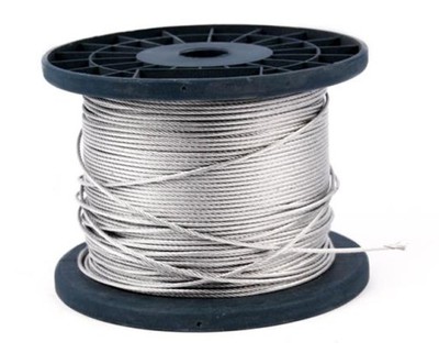 Linka stalowa powlekana 3mm.1metr..014 - 6118361953 - oficjalne archiwum Allegro