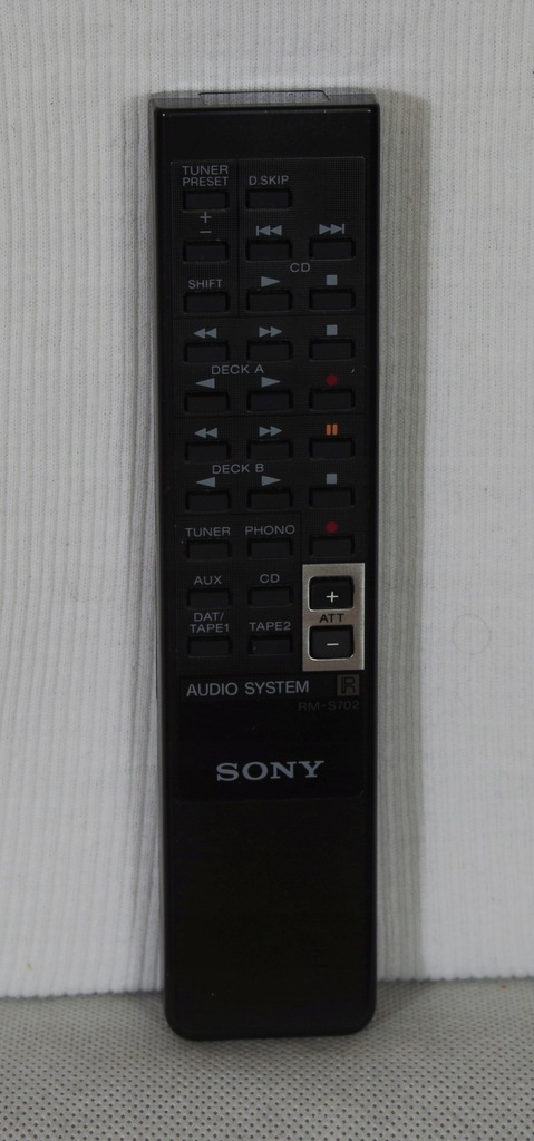 Sony RM-S702, Oryg Pilot audio, cd tape tuner - 13165716251 - oficjalne ...