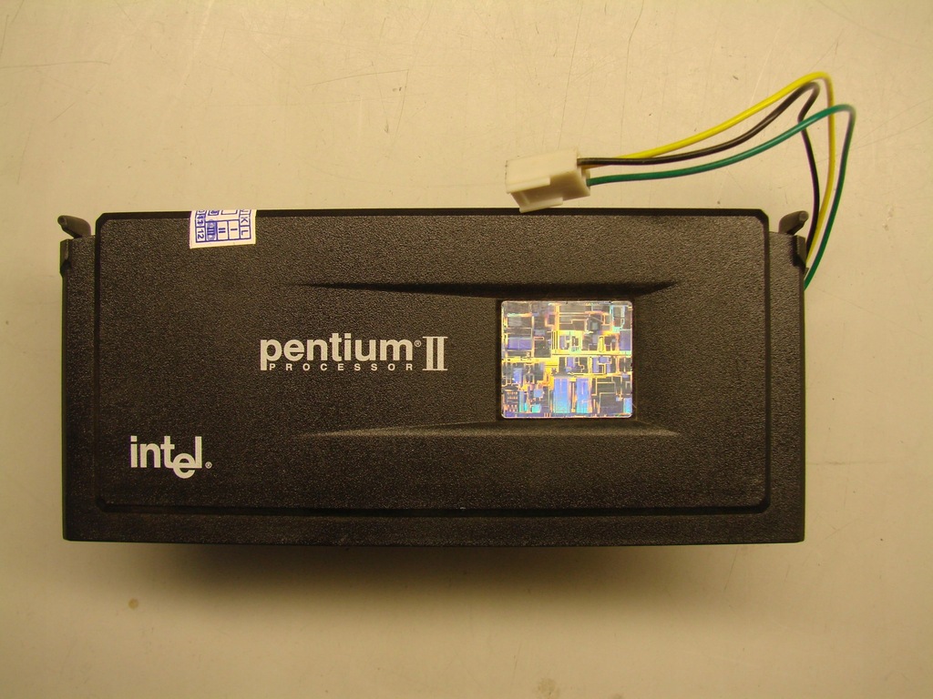 CPU CARD INTEL PENTIUM II 333 MHz SL2QH CHŁODZENIE - 8378867109 ...