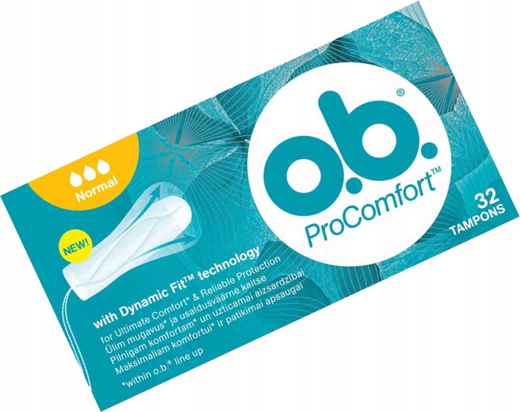 OB TAMPON PRO COMFORT 32 NORMAL - 13506898314 - oficjalne archiwum Allegro