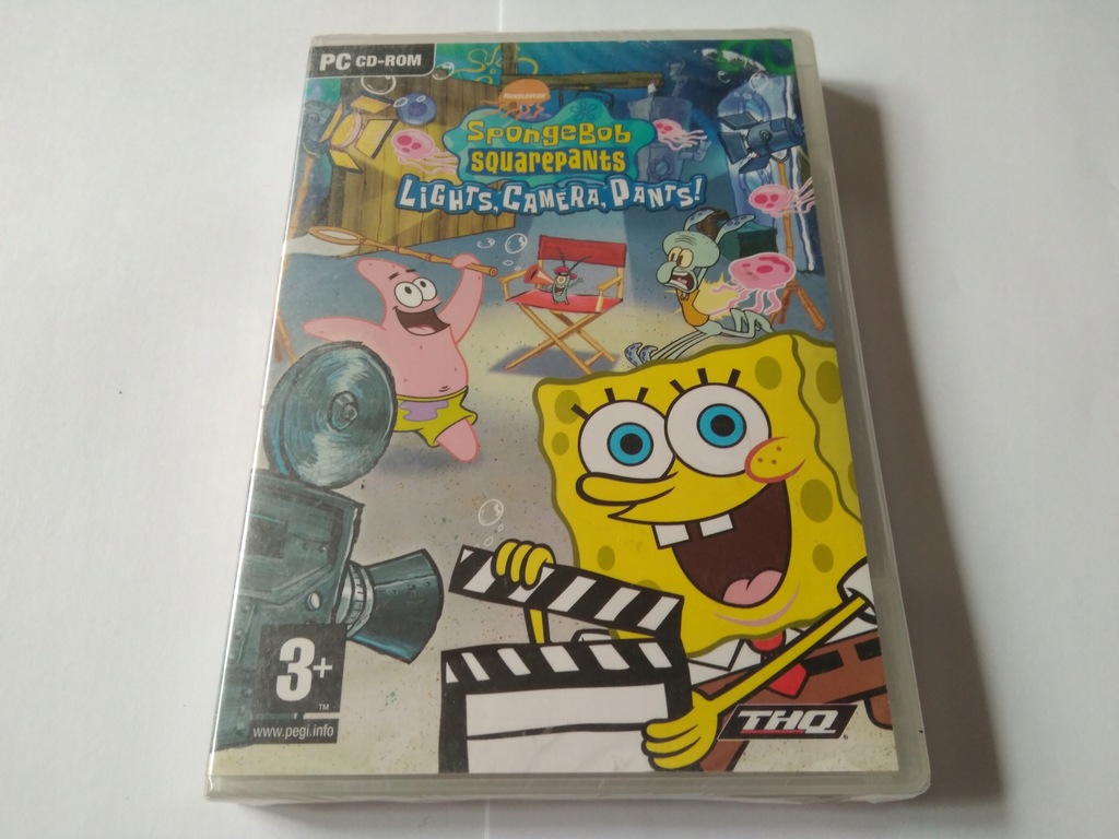 SpongeBob SquarePants Lights Camera Pants! PC DVD - 12259943907 ...