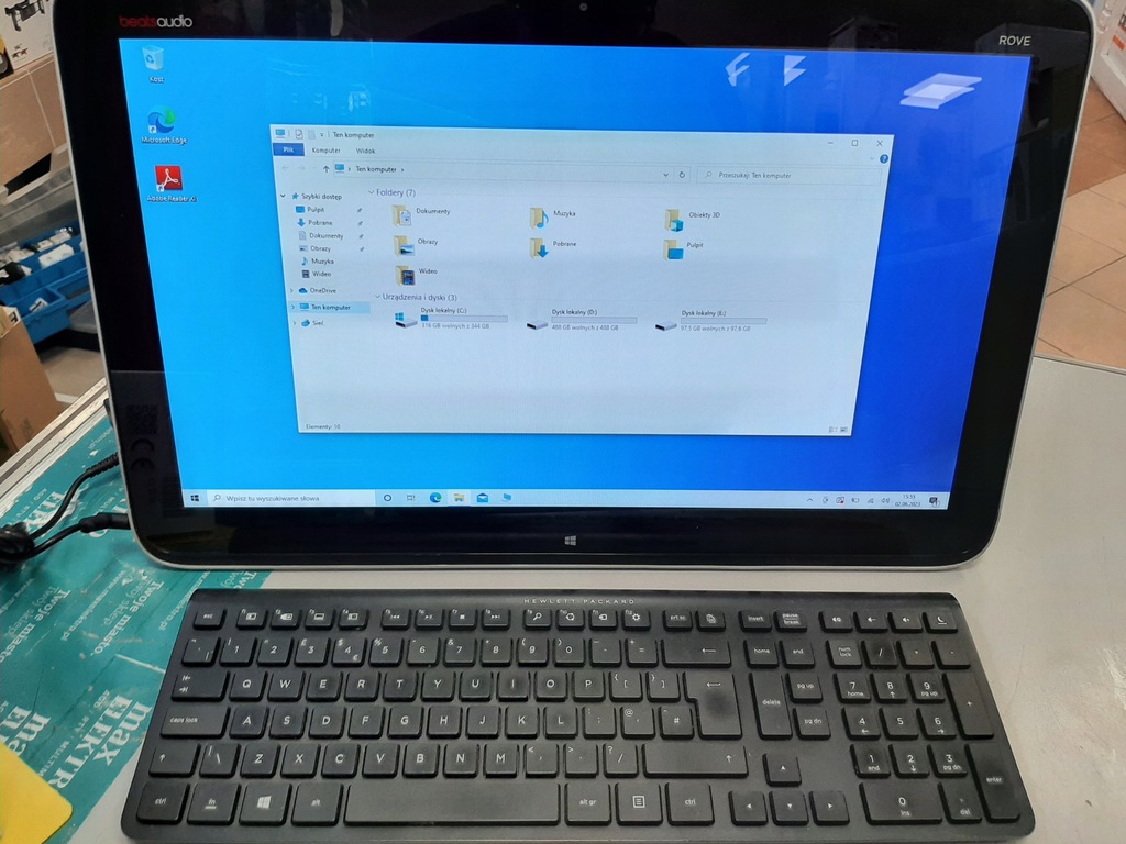 HP ENVY Rove 20 mobilny komputer All-in-One + GRATISY - 15282975796 ...