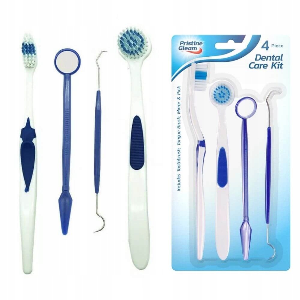 Zestaw do higieny jamy ustnej szczoteczka do zębów - 12495114964 - oficjalne archiwum Allegro