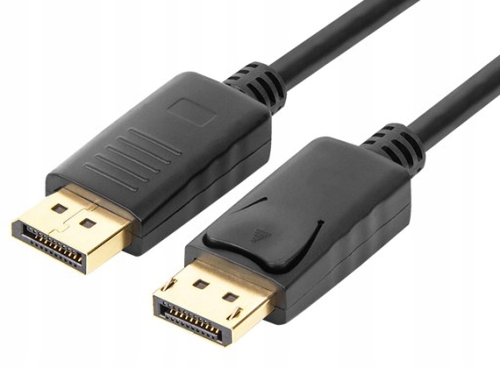 Kabel sygnałowy Displayport 4K 1m do TV, Monitora - 11539543247 ...