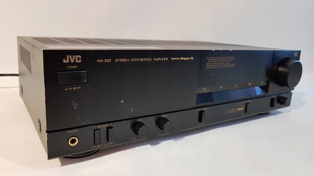 WZMACNIACZ JVC AX-333 / CD DIRECT / JAPAN - 8907854732 - oficjalne archiwum Allegro