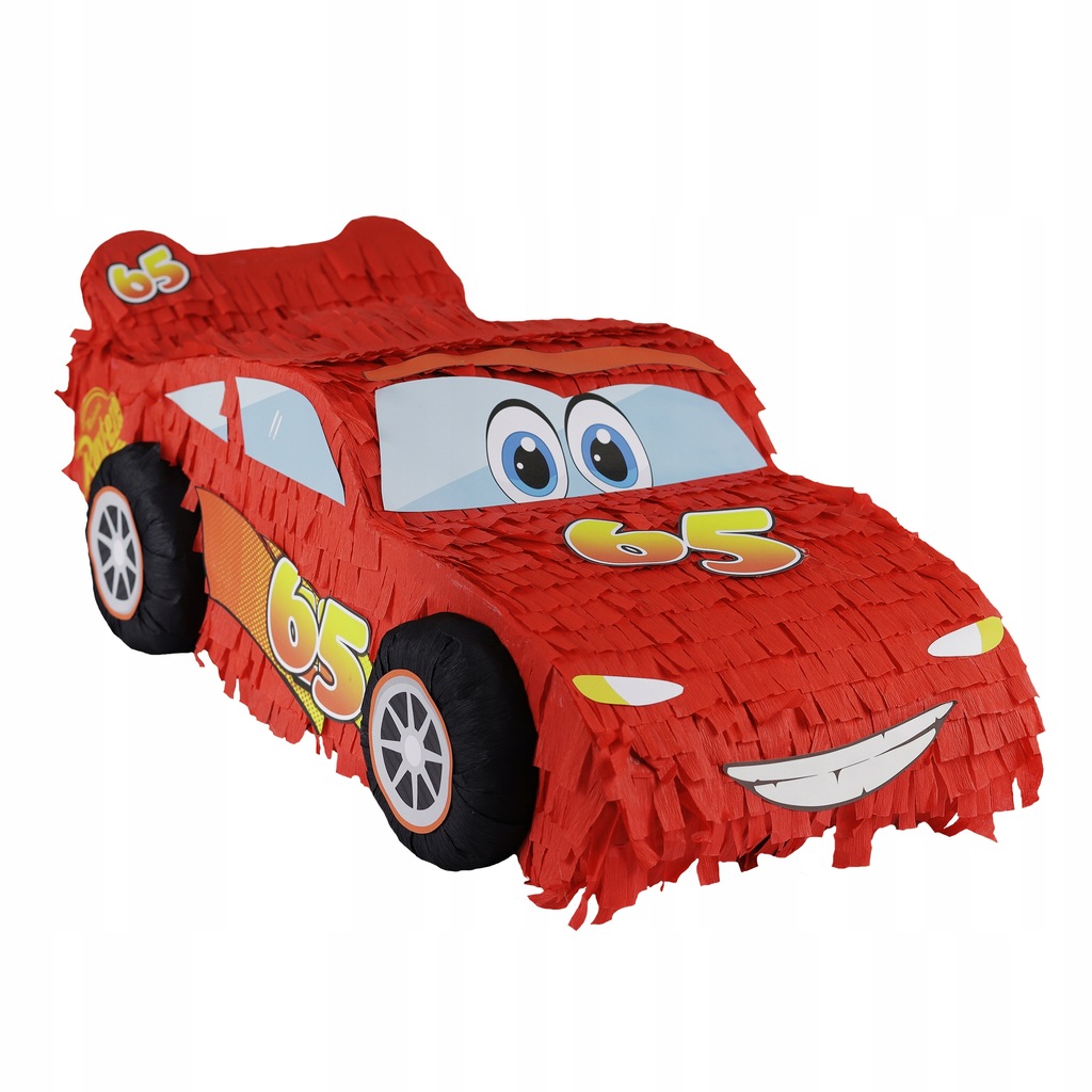 piniata PINATA DUŻA 70cm auto jak ZYGZAK McQueen - 11695787717 ...