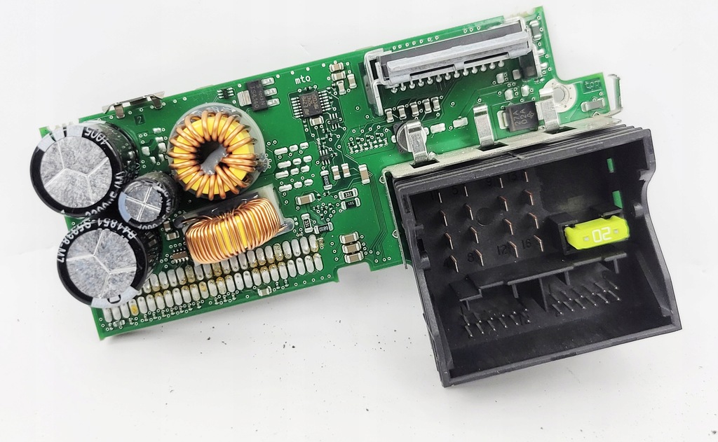 VW PASSAT B7 TIGUAN GOLF VI RADIO NAWIGACJA RNS 510 MODUŁ WTYCZKI ZASILANIA - 16900504017 ...