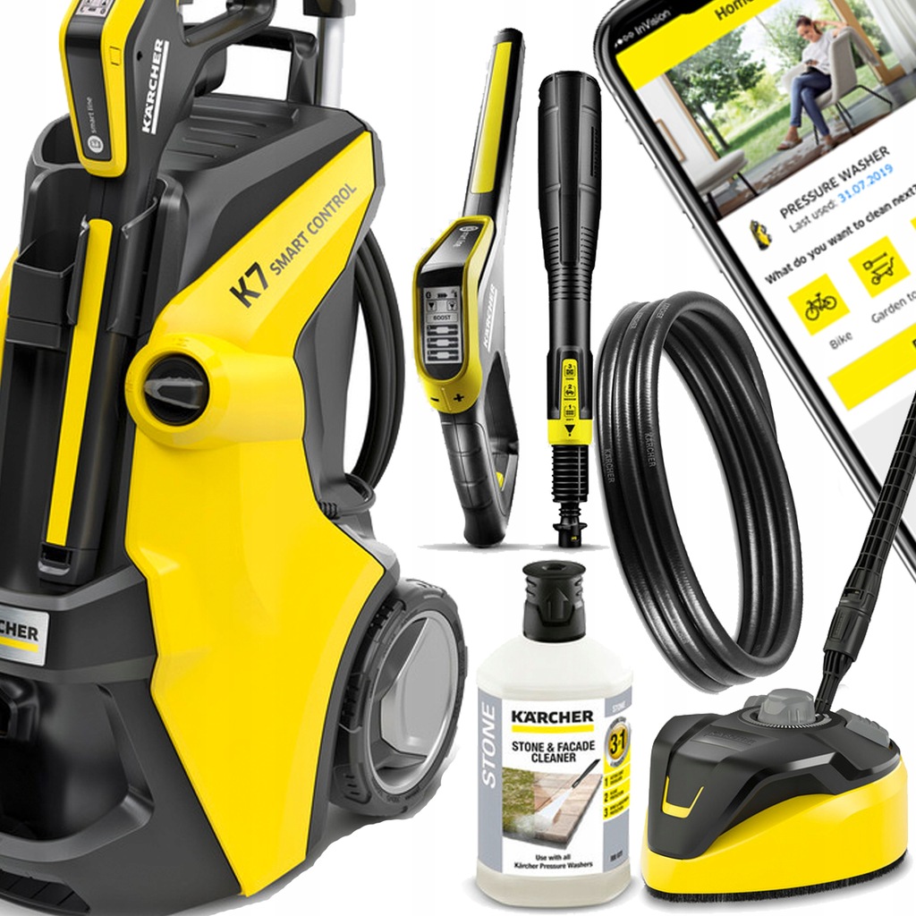 MOCNA MYJKA CIŚNIENIOWA KARCHER K7 SMART CONTROL - 13501932657 ...