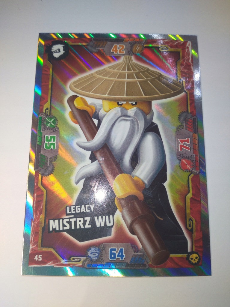 Karta LEGO NINJAGO Wyspa nr 45 Legacy Mistrz Wu - 11728875670 ...