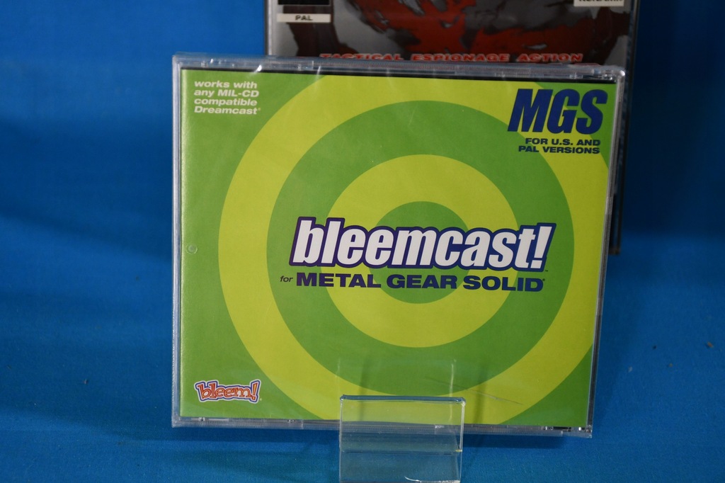 SEGA Dreamcast Bleem! + PS1 Metal Gear Solid - 12788388496 - oficjalne ...