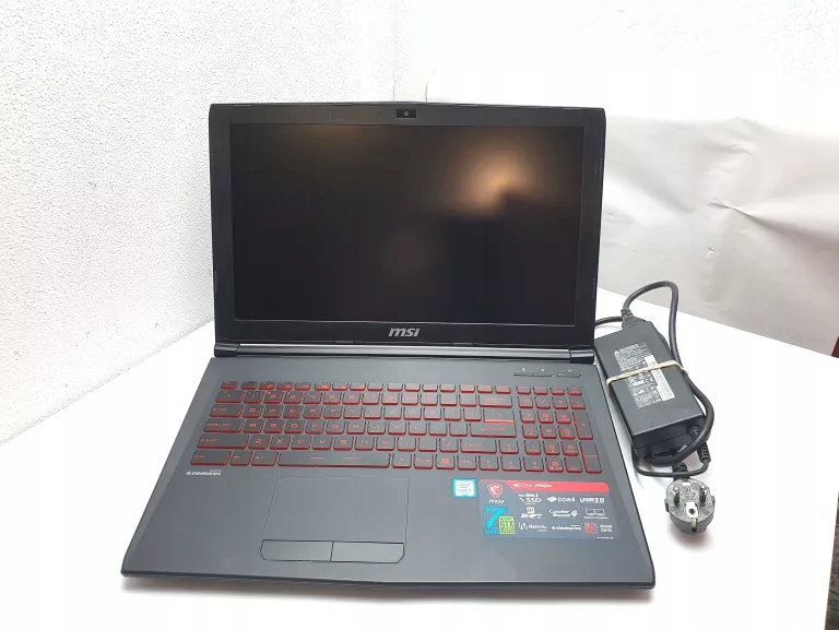 LAPTOP MSI MS-16J9 8 GB 1TB HDD GEFORCE GTX 1050 - 13438766779 - oficjalne archiwum Allegro