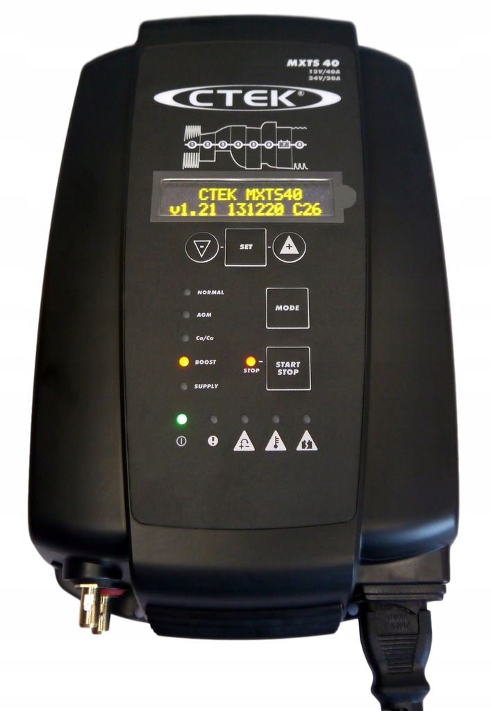 CTEK MXTS 40 12V/24V 56-995 ładowarka warsztatowa - 14527393475 ...