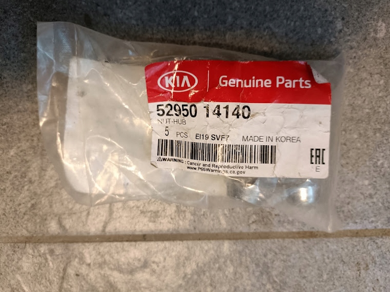 NAKRĘTKI KÓŁ HYUNDAI / KIA 52950 14140 - 13286826735 - oficjalne ...