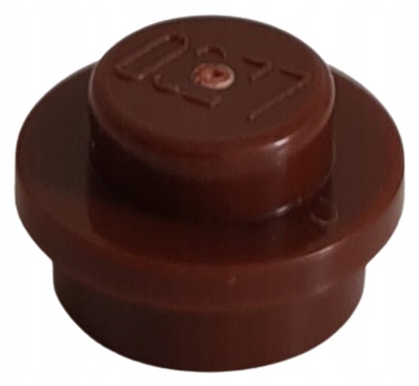 Lego 4216581 6141 4073 1x1 Płytka Okrągła RedBrown - 10573588042 ...