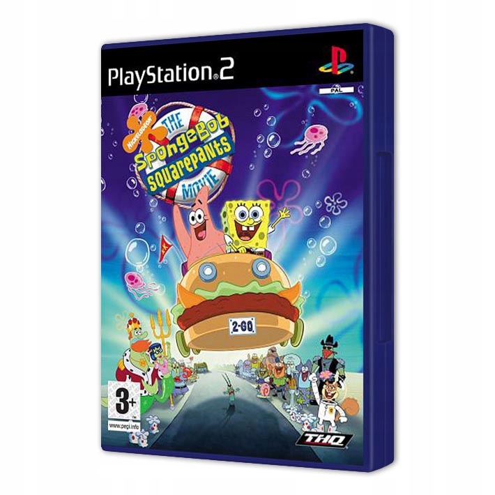 SPONGEBOB SQUAREPANTS THE MOVIE PS2 - 11082034261 - oficjalne archiwum ...