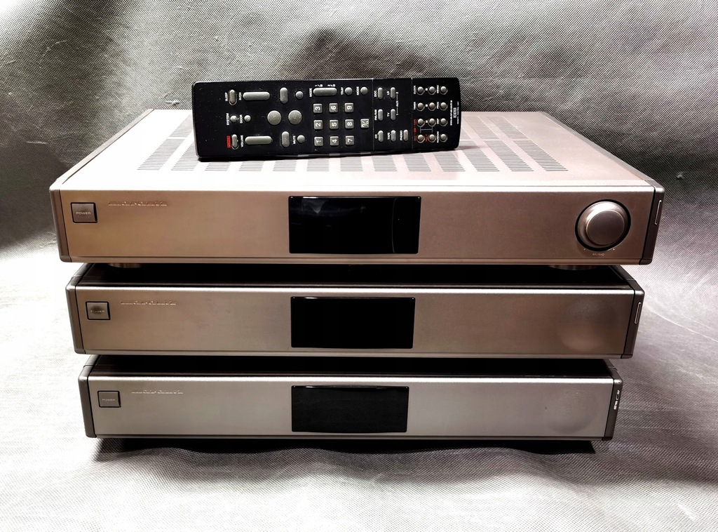 Wieża MARANTZ SlimLine SR1020 Amplituner Deck CD - 12890969511 ...