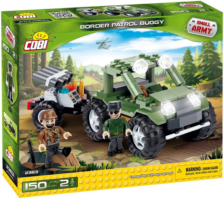 COBI 2363 SMALL ARMY BORDER PATROL BUGGY 150 KL. - 6965336453 ...