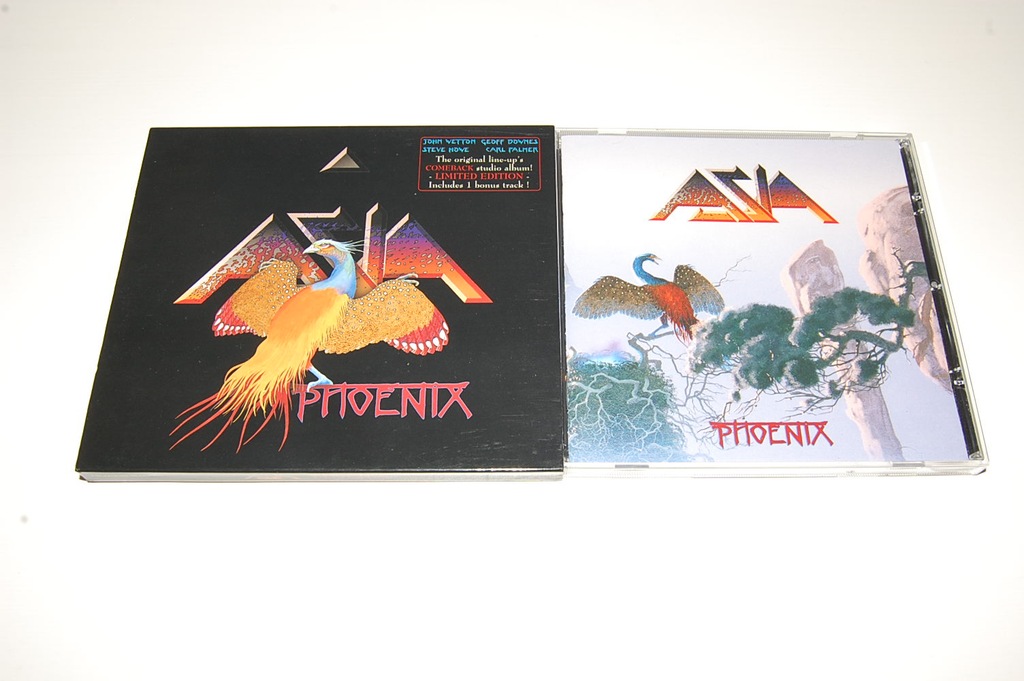 ASIA - Phoenix (CD-ALBUM) LIMITED EDITION - 12763973165 - oficjalne ...