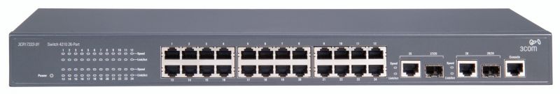 SWITCH 4210 3COM 3CR1733-91 26-PORT JAK NOWY - 7292253920 - oficjalne ...