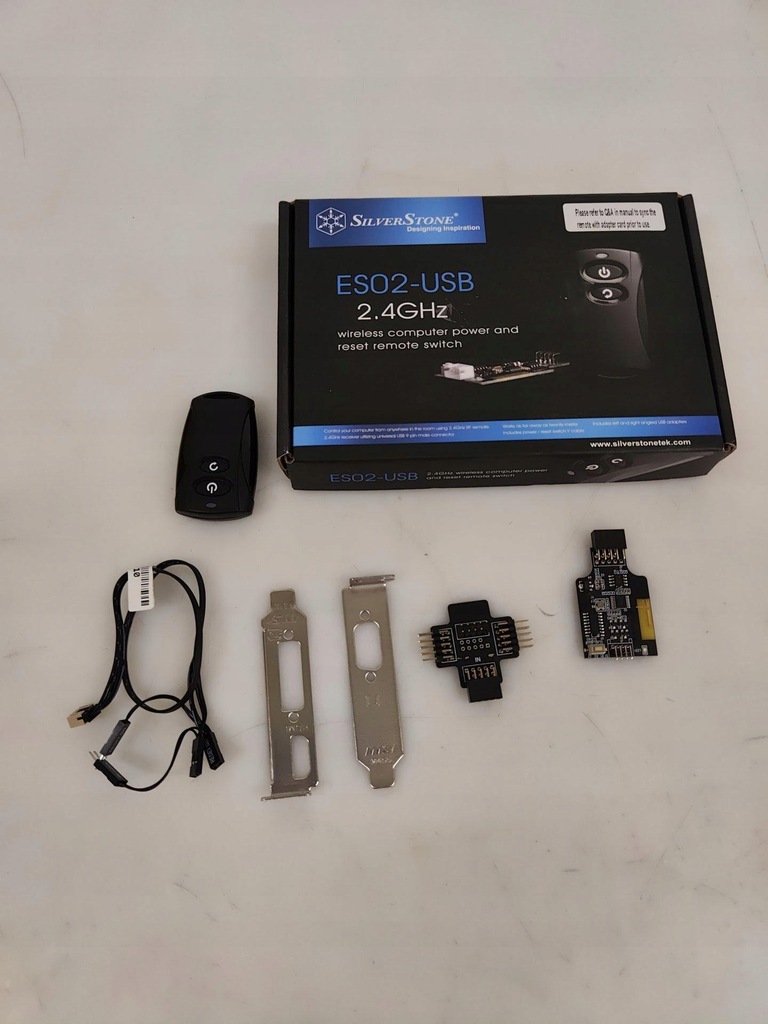 SST-ES02-USB radiowy pilot do PC Power silverStone - 13702757385 - oficjalne archiwum Allegro