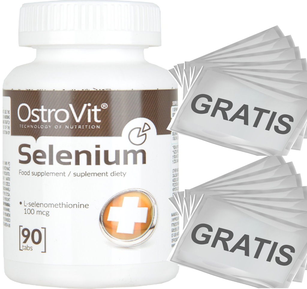 OSTROVIT SELENIUM 90tab SELEN SKÓRA ANTYOKSYDANT ! - 6800586411 ...