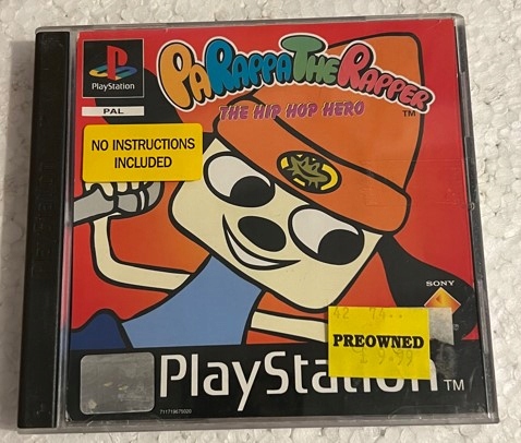 PaRappa the Rapper Playstation 1 PS1 PSX PSone - 13070814906 ...
