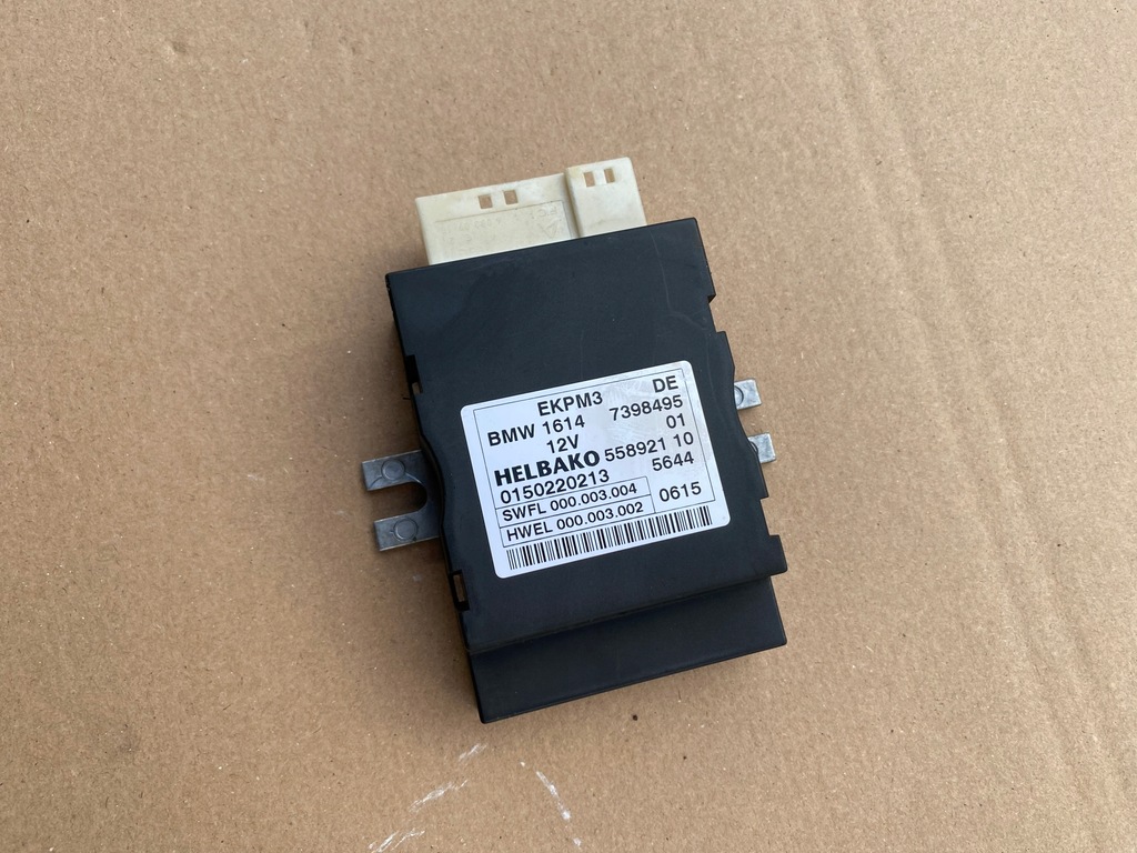 MODUŁ POMPY PALIWA BMW F20 F30 F80 M3 F82 M4 F87 M2 M5 F10 7398495 ...