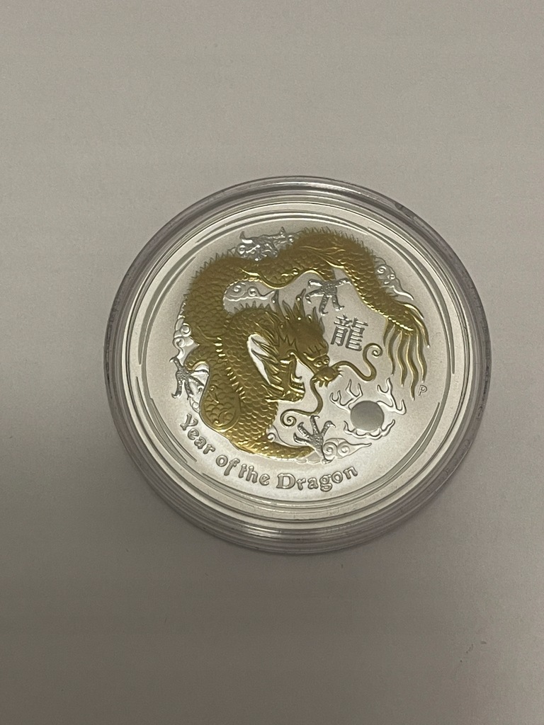 Rok Smoka 2012r. seria II pozłacana - 14730448418 - oficjalne archiwum ...