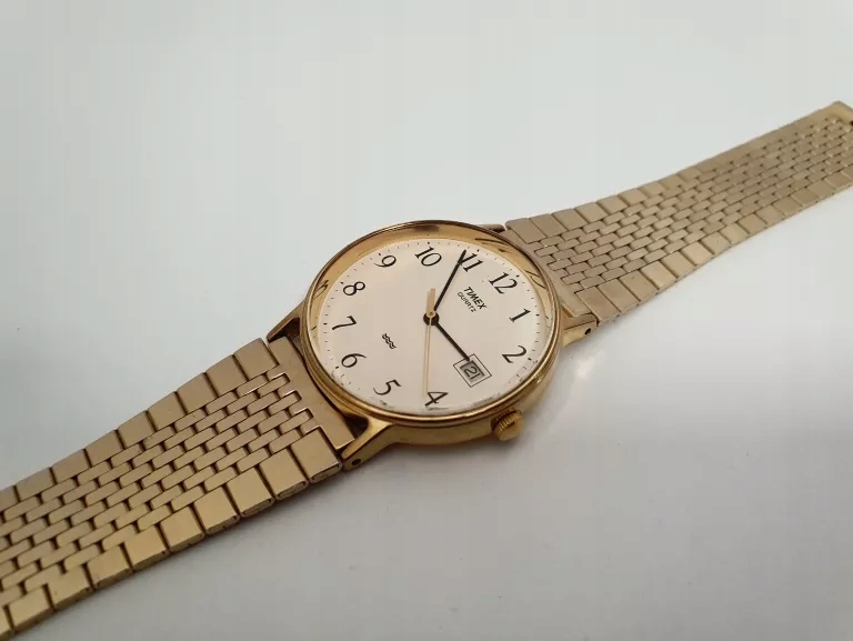 ZEGAREK TIMEX LA CELL / ZŁOTY - 12520242015 - oficjalne archiwum Allegro