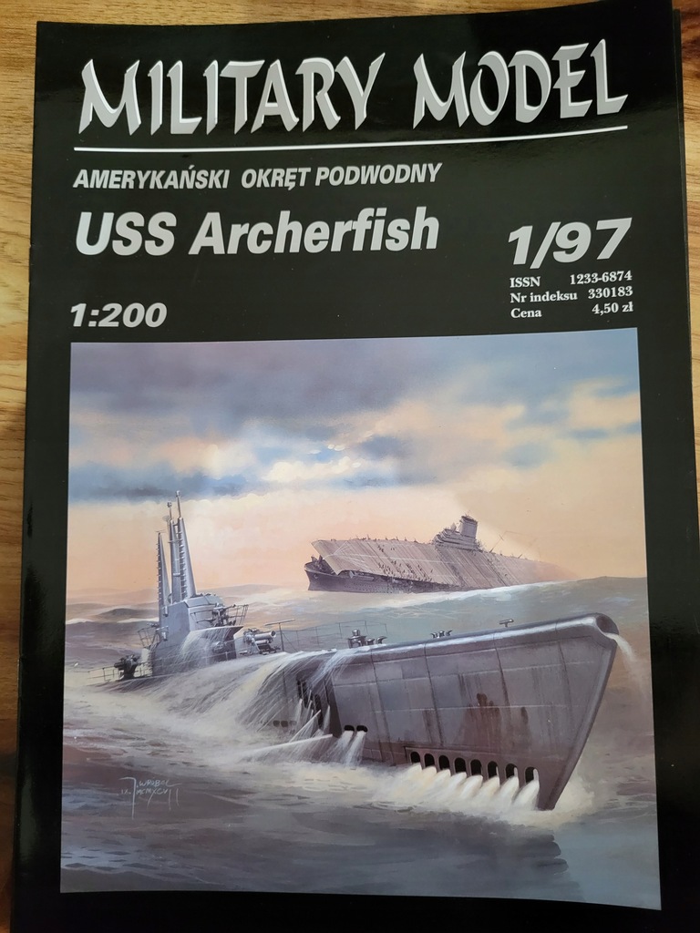 USS ARCHERFISH 1:200 MILITARY MODEL - 13608498445 - oficjalne archiwum ...