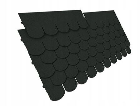 GONT BITUMICZNY IZOHAN KARPIÓWKA GRAFIT 3,84m2 - 12079873524 - oficjalne archiwum Allegro