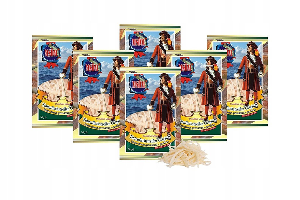 Kalmary paski solono-suszone, 36 g - 10588701423 - oficjalne archiwum ...