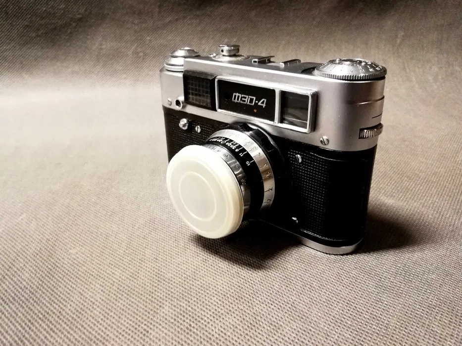 Unikatowy Aparat fotograficzny analog USSR FED 4 - 12166863190 ...