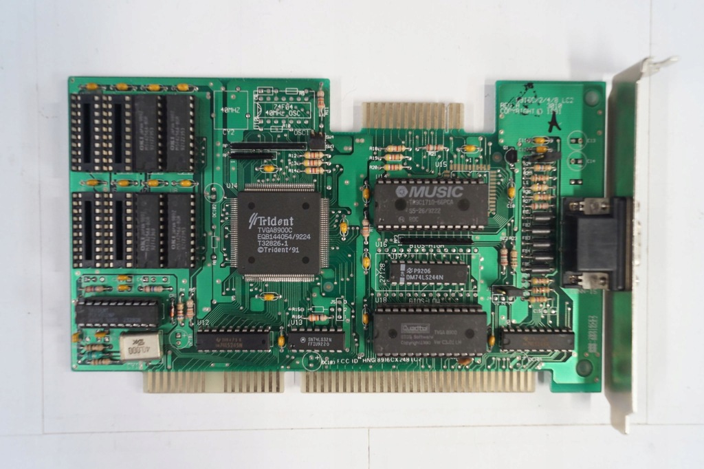 Karta graficzna TRIDENT TVGA 8900C ISA 1024KB - 10947073962 - oficjalne ...