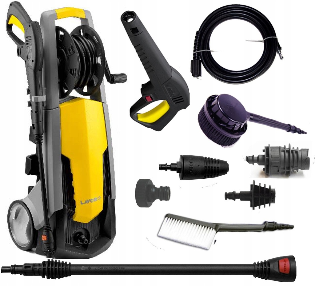 MYJKA LAVOR PREDATOR 180 BAR 510L/H 2500W - 12319601820 - oficjalne archiwum Allegro