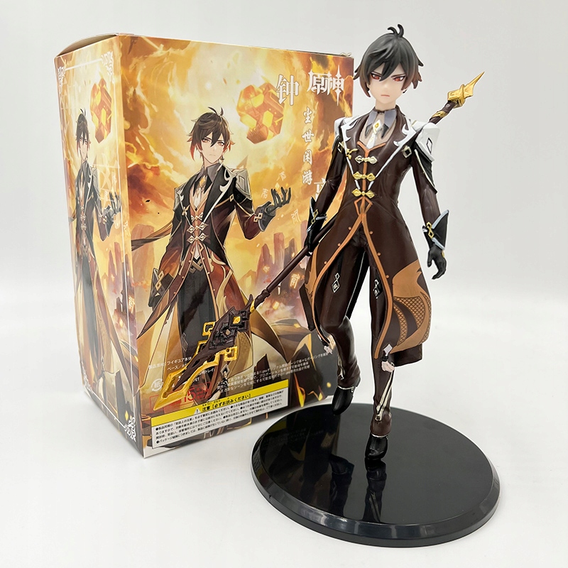 19cm Genshin Impact Zhongli Anime Figure Genshin - 14164171690 ...
