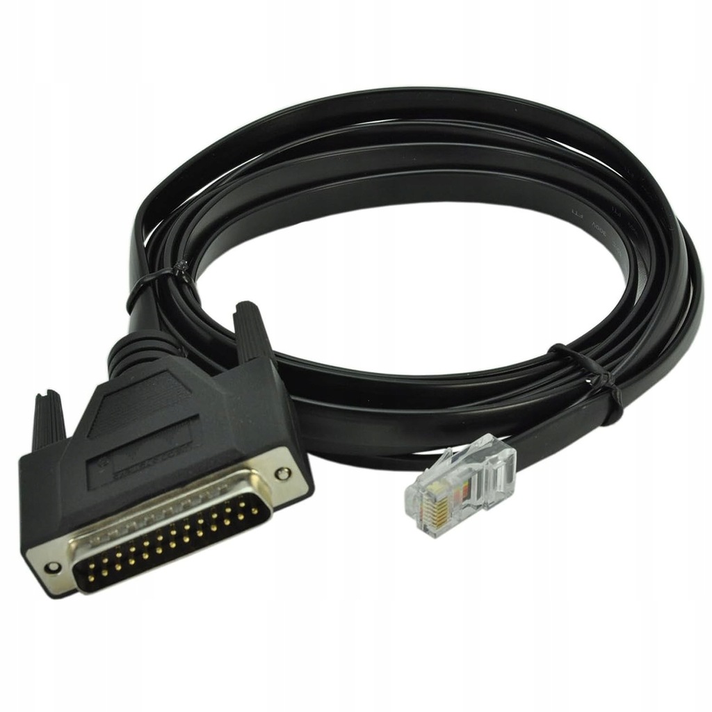 Przewód konsolowy Cisco DB25 LPT - RJ45 1.8m - 14062499562 - oficjalne ...