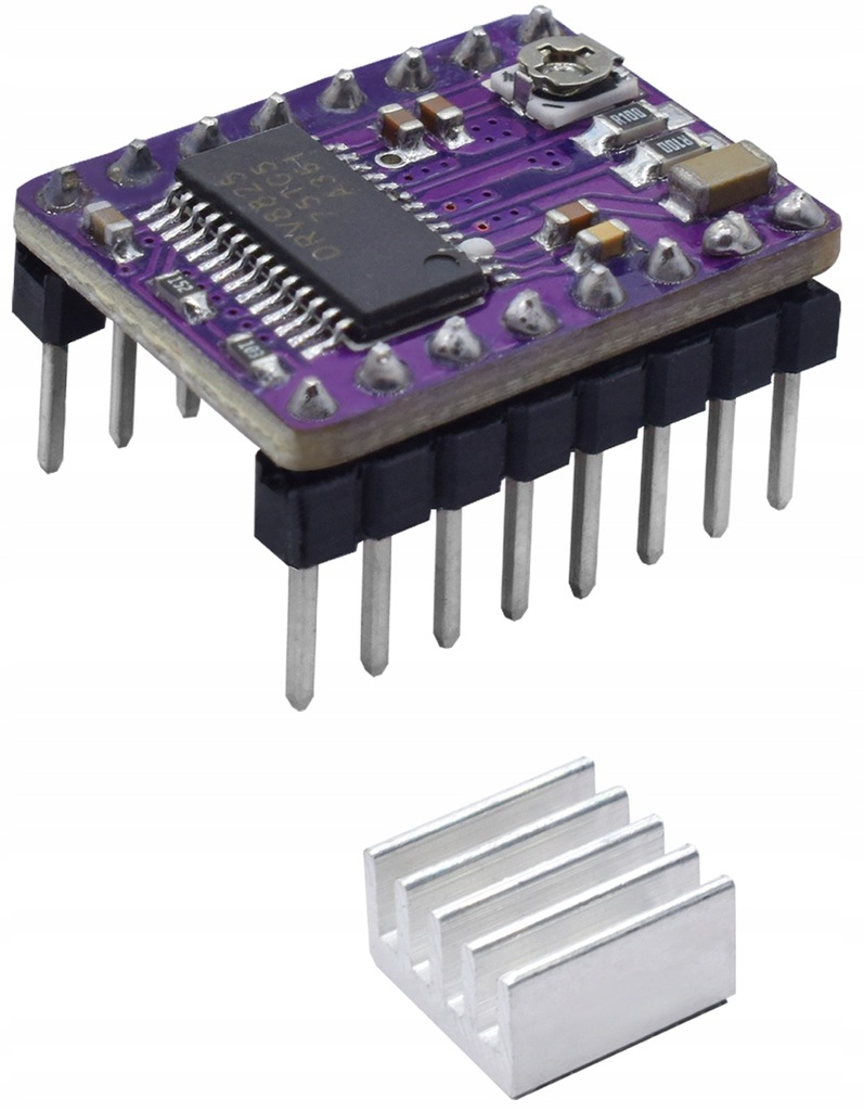 STEROWNIK SILNIKA KROKOWEGO DRV8825 STEPSTICK 3D - 11056965766 - oficjalne archiwum Allegro