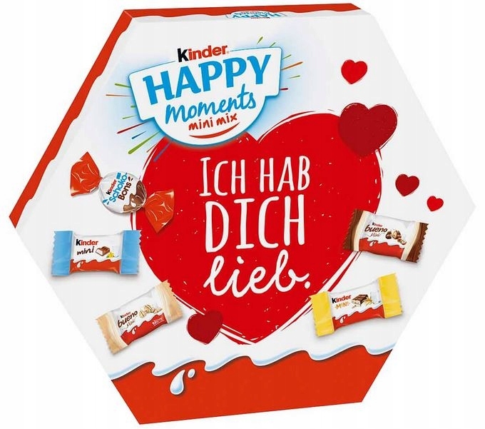 Kinder Happy Moments Mini Mix z Niemiec - 11889427231 - oficjalne ...