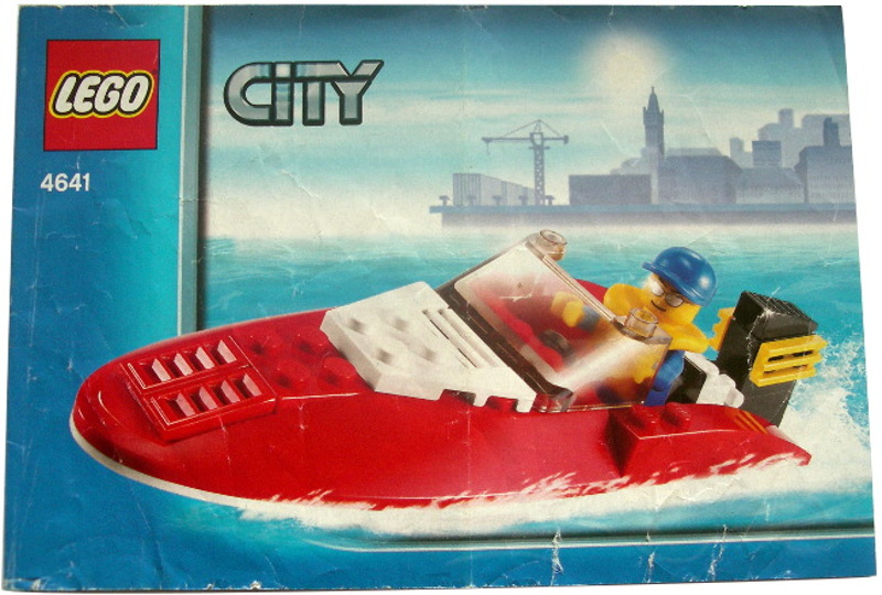 LEGO City INSTRUKCJA do zestawu 4641 Speed Boat - 11793917880 ...
