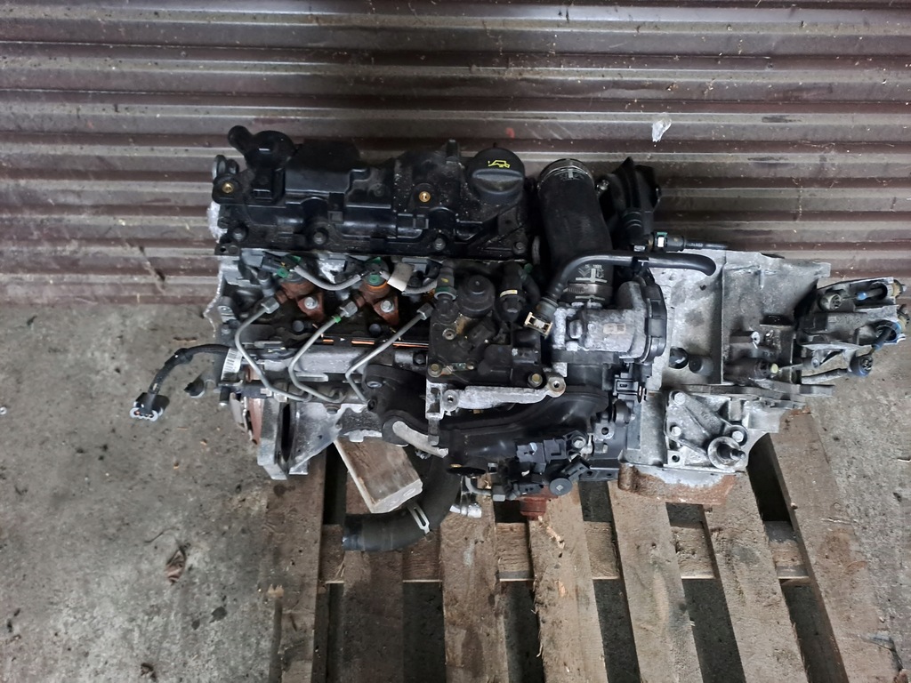 SILNIK PEUGEOT 308 I CITROEN C4 B7 II 1.6HDI DV6E KOMPLETNY JAK NA FOTO ...